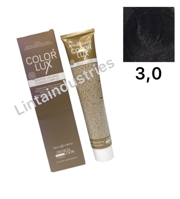 TINTE COLOR LUX 100ML (3,0) – Linta Industries